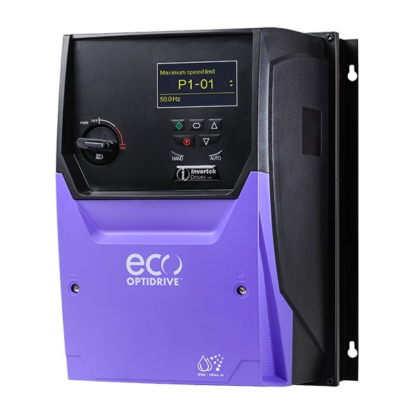 Invertek Optidrive Eco IP66 5.5kW 400V 3ph Fan/Pump AC Inverter, SW ...