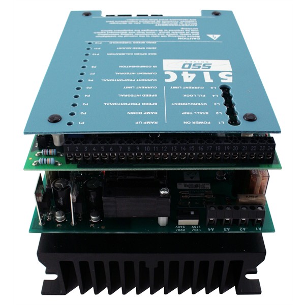 Parker SSD 514C 16A 4Q 110V/230V/400V 1ph/2ph AC to DC Isolated Signal ...