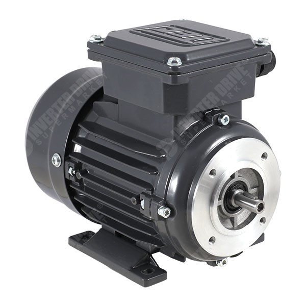 TEC IE2 0.12kW Aluminium Three Phase Motor 230V/400V 2 Pole 56 Frame B34 - AC Motors (Three Phase)