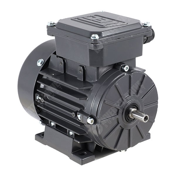 TEC IE2 0.12kW Aluminium Three Phase Motor 230V/400V 2 Pole 56 Frame B3 - AC Motors (Three Phase)