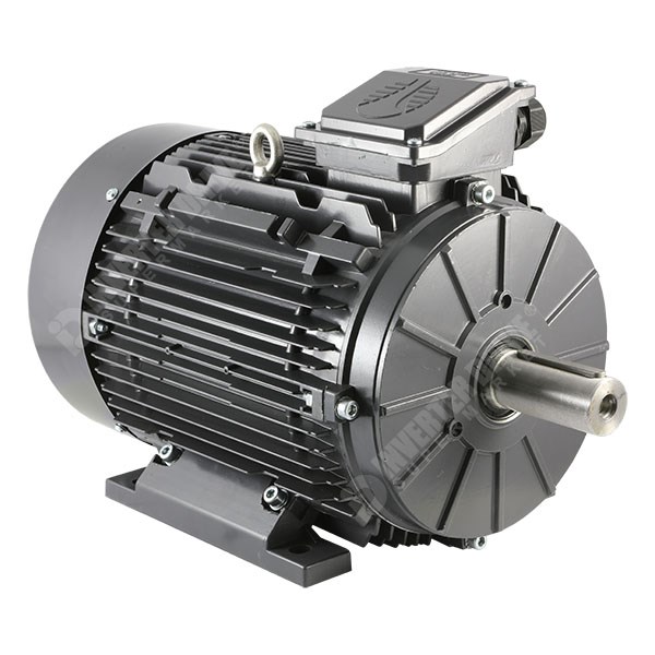 TEC IE3 7.5kW Aluminium Three Phase Motor 400V 4 Pole 132M Frame B3 - AC Motors (Three Phase)