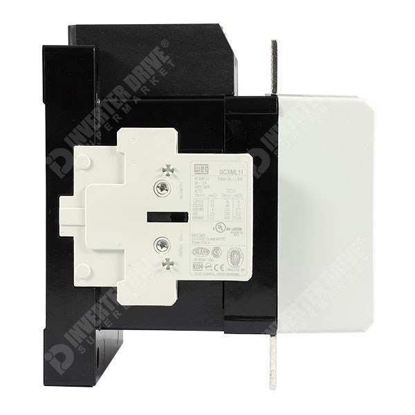 WEG CWM150 – 150A 75kW 3 Pole Contactor, 2NO+2NC Aux, 208/250VAC/DC ...